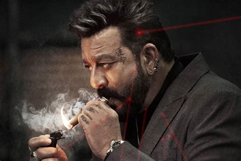 Sanjay Dutt Sanjay Dutts First Look As Big Bull From Puri Jagannadh
