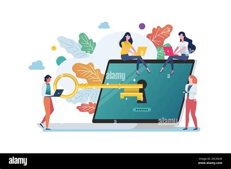 Lock Danger Laptop Notebook Stock Vector Images Alamy