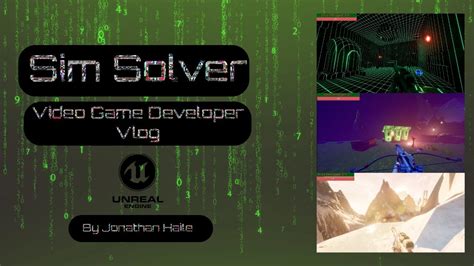 Sim Solver Dev Vlog 11 The Game Is Halfway Content Complete And Possible Steam Early Access