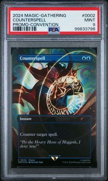 Magic The Gathering Counterspell Psa Mint 9