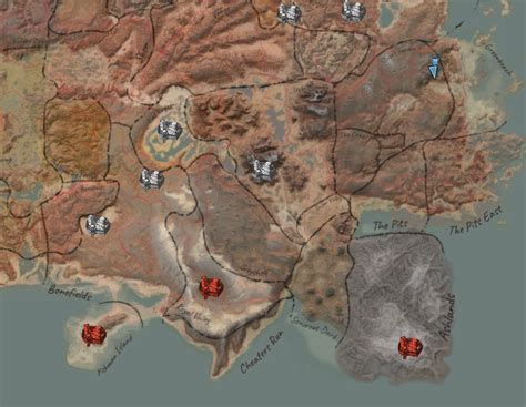 Kenshi Difficulty Map Kenshi Mapa Aginz