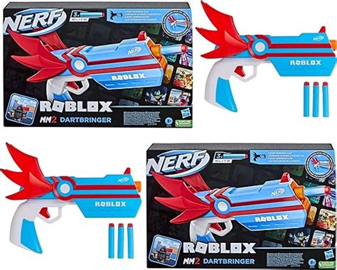 Nerf Roblox Mm2 Dartbringer Twin Pack With Exclusive Code Amazon Nerf Roblox Mm2 Dartbringer Twin Pack With Exclusive Code Amazon