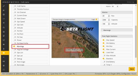 betaflight beeper mode hot