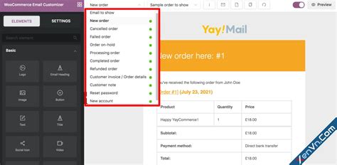 Yaymail Pro Woocommerce Email Customizer 3 1 5 Xenvn Com