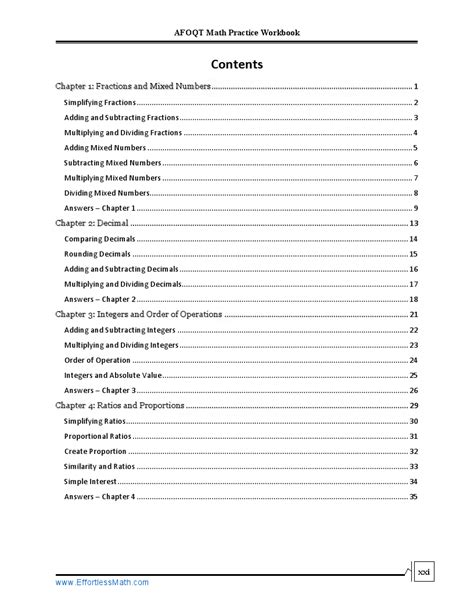Afoqt Math Practice Workbook The Most Comprehensive Review For The Math Section Of The Afoqt