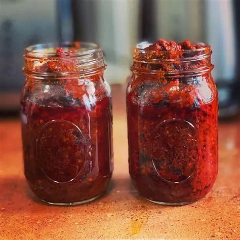 Homemade Red Chilli Paste Recipe Cili Boh