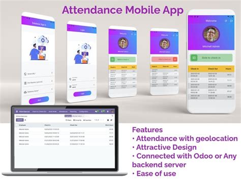 Odoo Attendance Mobile Application Upwork