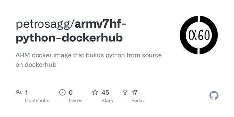 GitHub Petrosagg Armv Hf Python Dockerhub ARM Docker Image That Builds Python From Source On