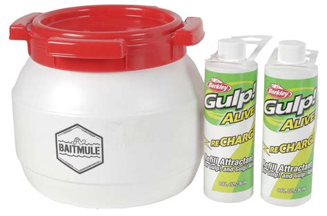 Tackledirect Berkley Gulp Grub Bundle W Baitmule 1 Gallon Tackledirect