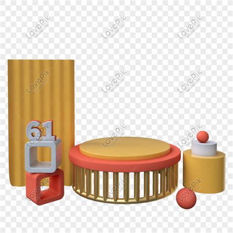 3 차원 창조적 인 기하학적 일러스트 레이션 Png 일러스트 무료 다운로드 Lovepik