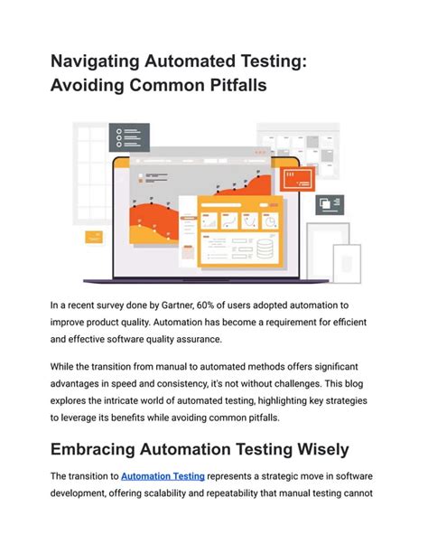 Navigating Automated Testing Avoiding Common Pitfallspdf