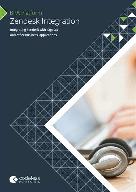 Zendesk Sage X3 Integration Codeless Platforms