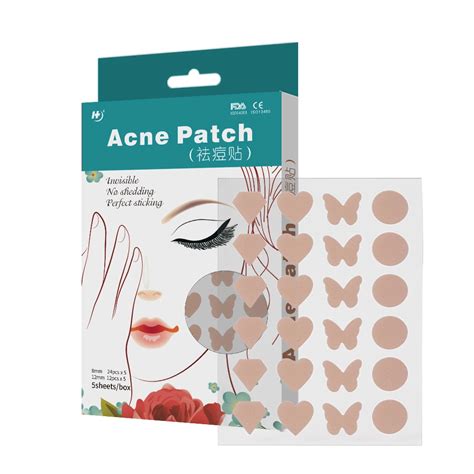 China Oem Hydrocolloid Acne Patch Facial Spots Treatment Pimple Remove