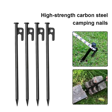 Cod 203040cm Camping Tent Pegs Tent Stakes 8mm Diameter Flysheet Sand