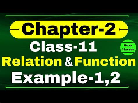 Example 1 2 Chapter 2 Class 11 Math Relation And Function Examples