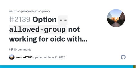Option ``` Allowed Group``` Not Working For Oidc With Jwt Access Token