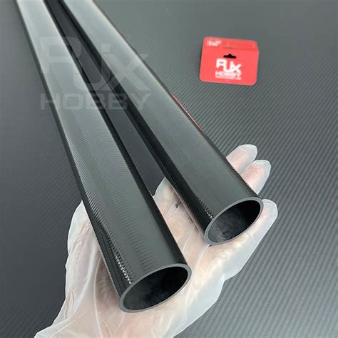 Rjxhobby 1pcs Carbon Fiber Tapered Cone Shaped Tube