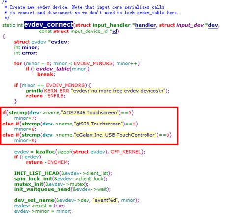 Linux Input设备如何固定event Handler能让触摸屏 Event 固定下来吗 Csdn博客