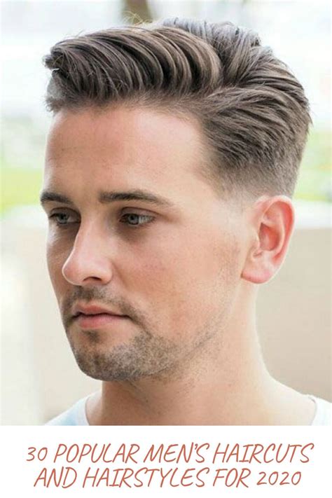 30 Popular Mens Haircuts And Hairstyles For 2020 Pukrol Satwa