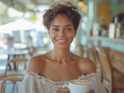 Ai产生的 南亚裔女子 舒适的咖啡馆 Pixabay上的免费图片