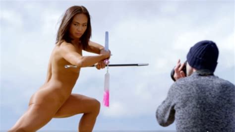 Karate Hottie Michelle Waterson Bares All For Espn Body Issue Maxim