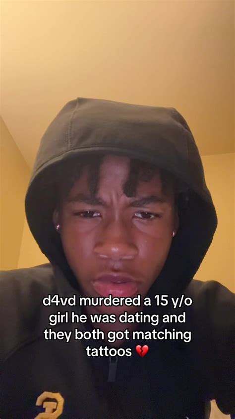 D4vd And Celeste A Story Of Tattoos And Tragedy Tiktok