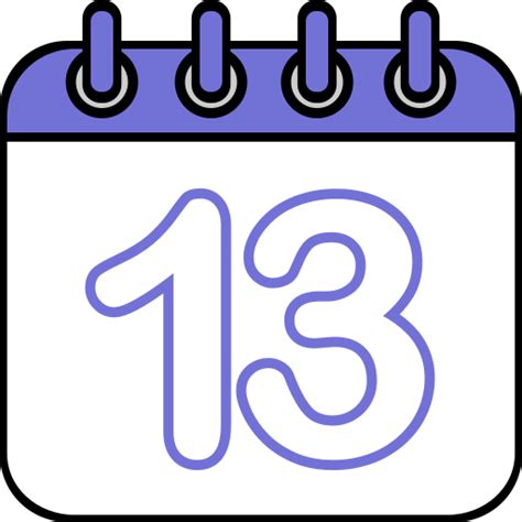 Icône De Treize Generic Outline Color