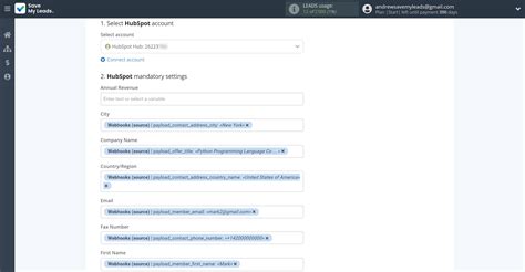 How To Connect Webhooks With Hubspot Create Contacts Savemyleads