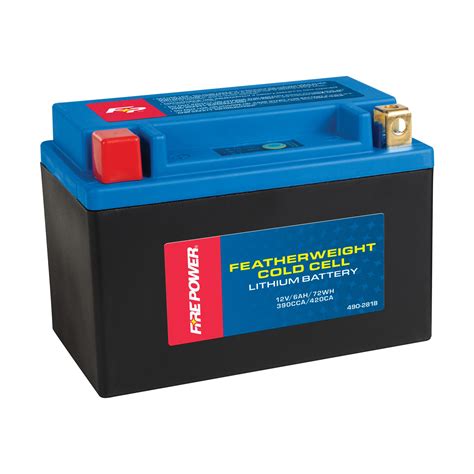 Fire Power Coldweather Lithium Battery 390 Cca Hjtx20ch Fp B C 490 2