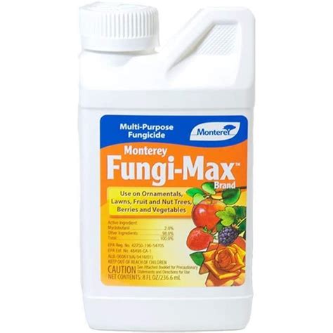 Monterey Fungi Max Multi Purpose Fungicide Concentrate 8 Ounces Shopic