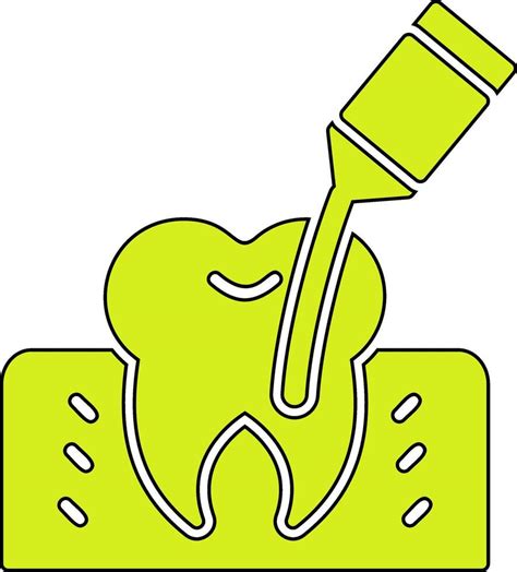 Root Canal Vector Icon 39438240 Vector Art At Vecteezy