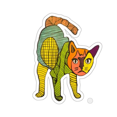 Grumpy Cat Sticker Funny Cute And Perfect For Your Laptop Or Water