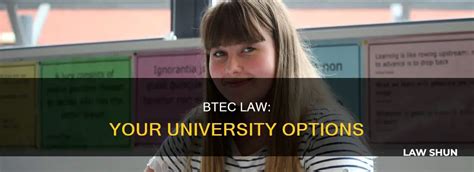 Btec Law Your University Options Lawshun