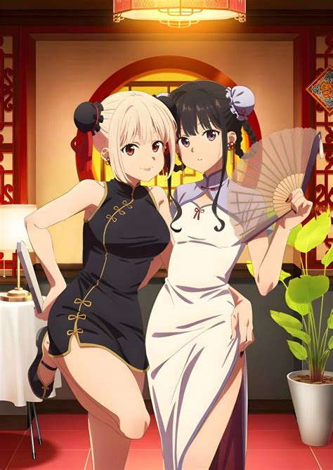 Nishikigi Chisato And Inoue Takina Lycoris Recoil Danbooru