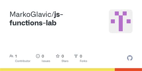 GitHub MarkoGlavic Js Functions Lab