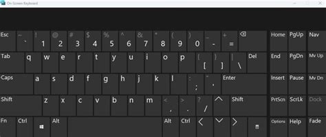 Bitlocker On Screen Keyboard