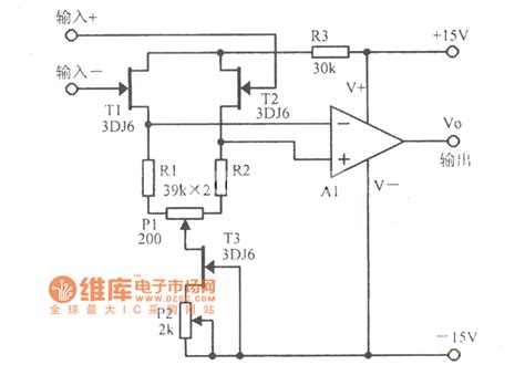 Increasing The Input Impedance Amplifier With FET Circuit Diagram