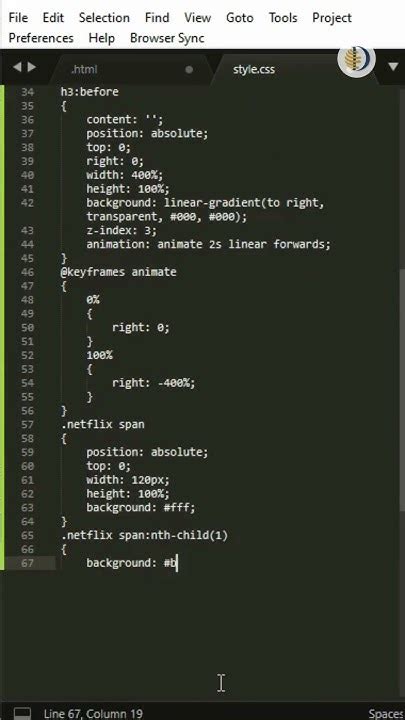 Netflix Logo Animation Html Css Youtube