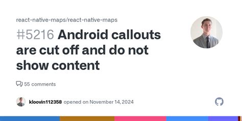 Android Callouts Are Cut Off And Do Not Show Content · Issue 5216 · React Native Mapsreact