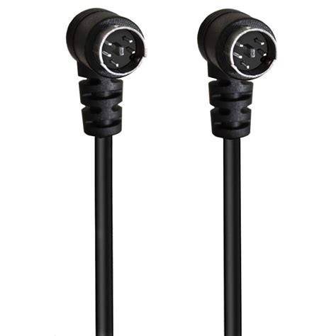 Necvior Mini Din 5pin Adapter Cable Excellent Electrical Conductivity 5pin Male To Male