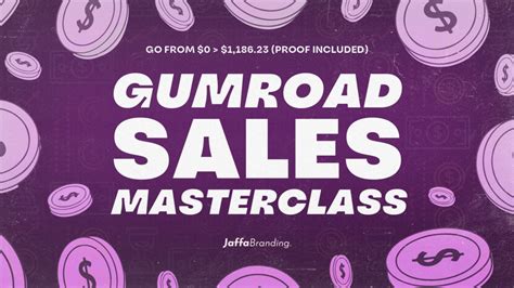 Gumroad Sales Masterclass Create An Online Course That Makes You 1000month