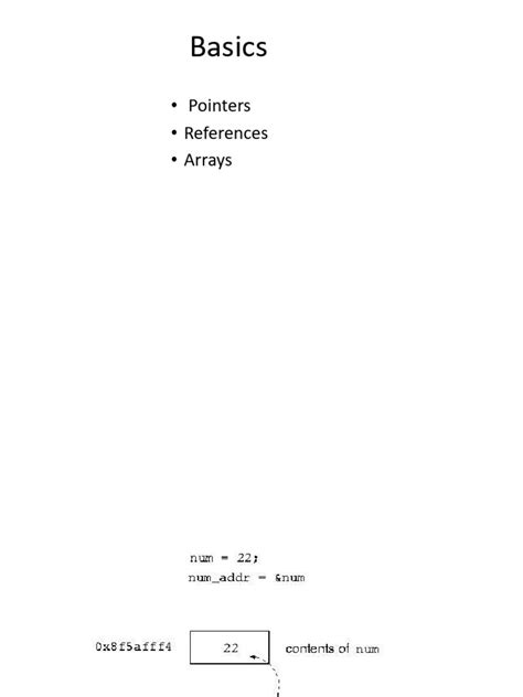Dsa Lecture02 Basics Pdf Pointer Computer Programming C