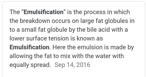 What Is Emulsification