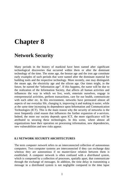 PDF Chapter Network Security