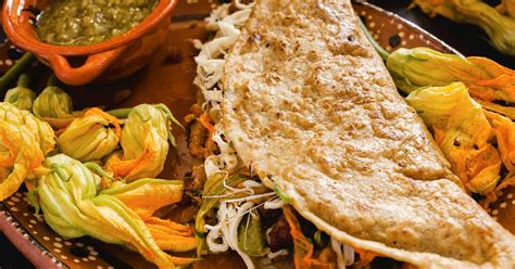 Quesadillas With Epazote And Oaxaca Cheese Authentic Recipe Tasteatlas