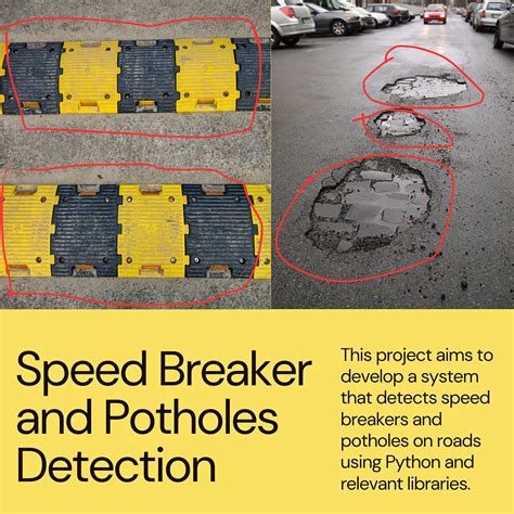 Speed Breaker And Potholes Detection Using Python