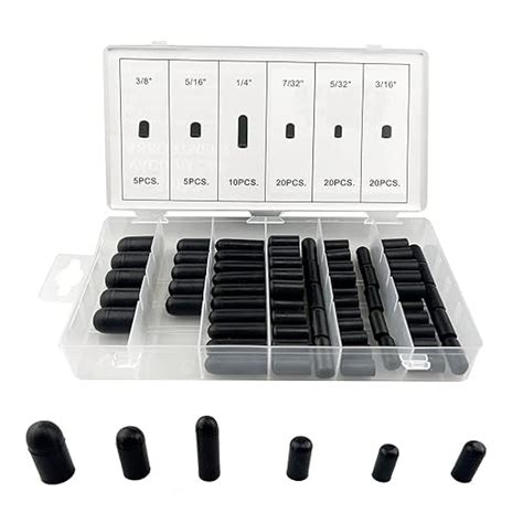 80 Piece Vacuum Cap Assortment Carburetor And Vacuum Rubber Cap Assortment Set 532 38 Auto