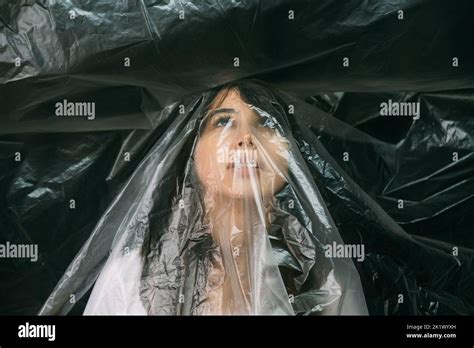 Female Discrimination Defocused Portrait Social Pressure Vulnerable