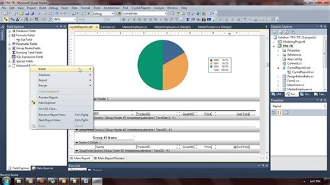 Crystal Report C With Mysql Tutorial Youtube