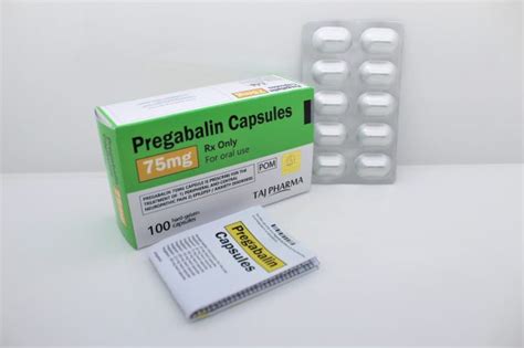 Pregabalin Capsules Usp 75mg Manufacturers And Indian Supplier